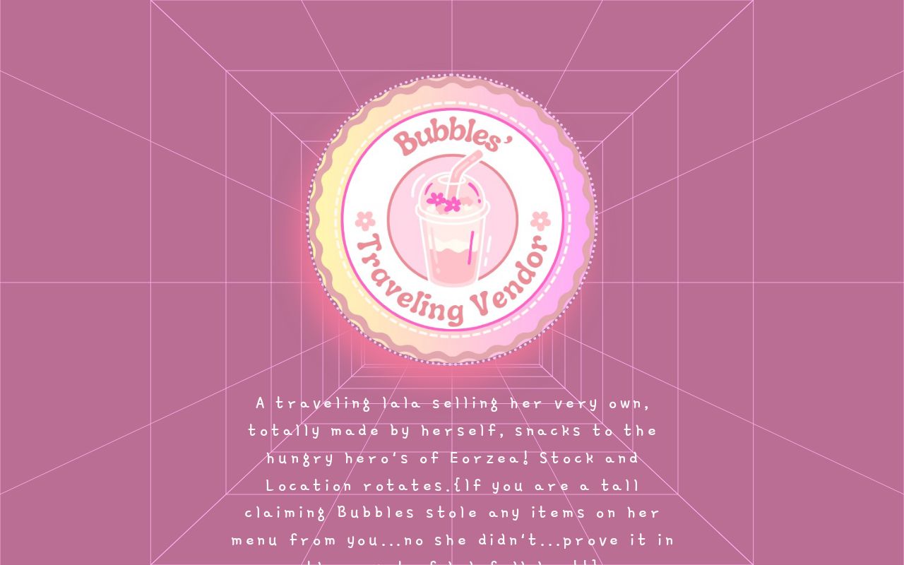 Bubbles' Traveling Vendor